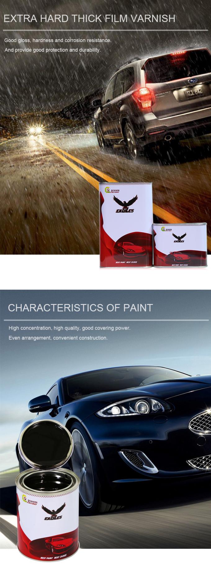 100L Solid Color Car Paint 2K Tinters Good Adhesion Refinishing
