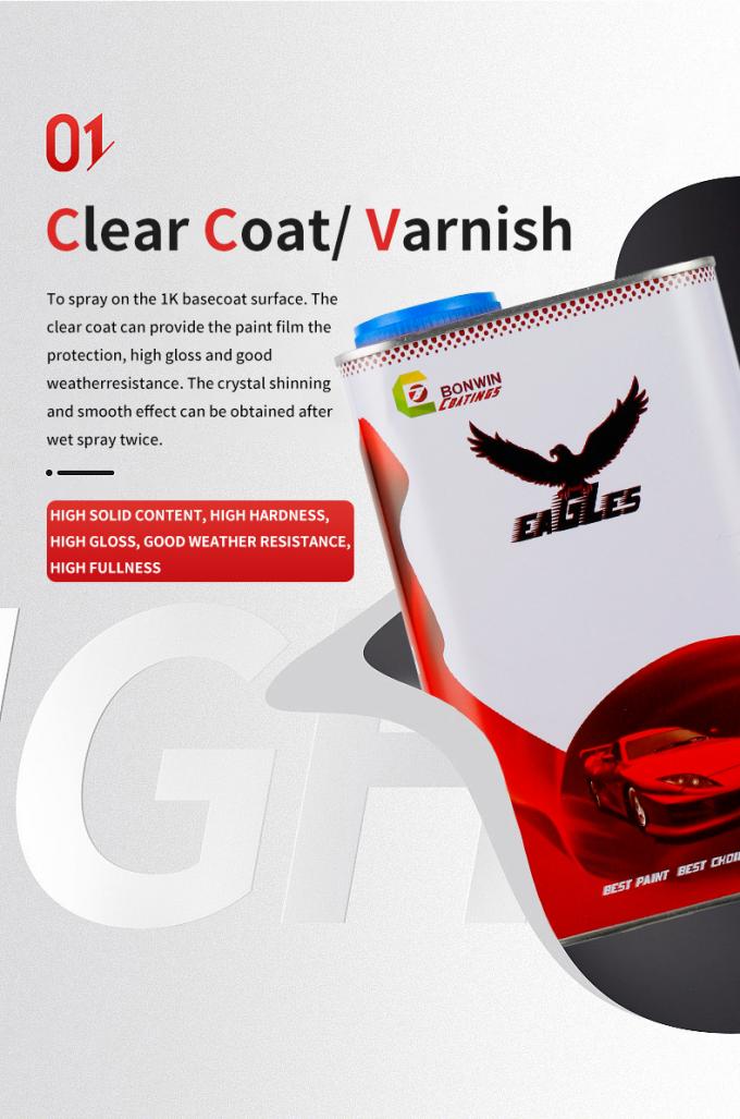 High Consistency Clear Coat Varnish 1L X 12 High Coverage For ...